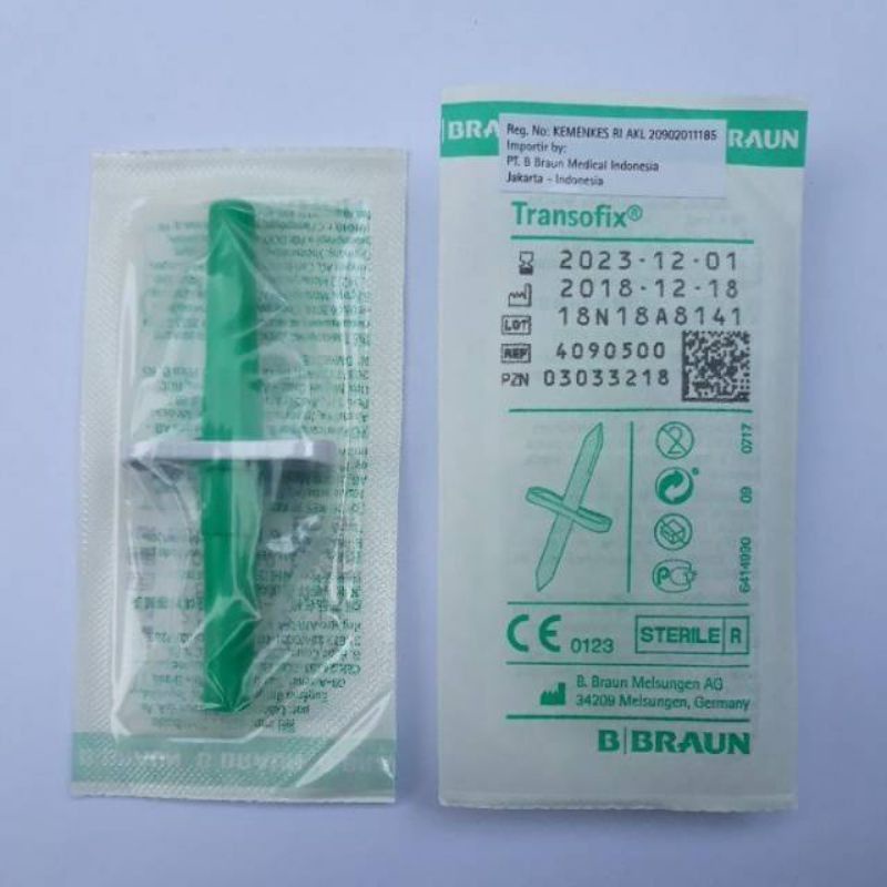 Jual transofix b braun / double spike onemed alat tusuk nacl penyambung ...