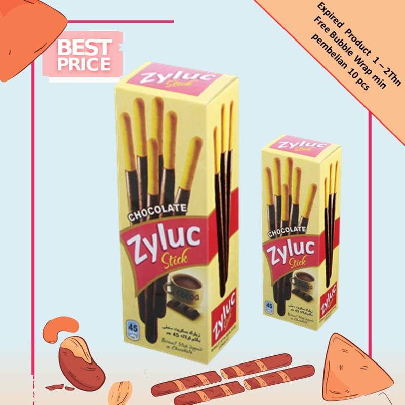 Jual BISKITOP Zyluc Stick Box 45g Snack Murah Jajanan Anak Kekinian ...