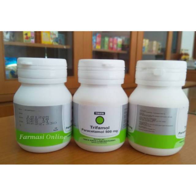 Jual Novagesic, Trifamol, Nutradon, Paracetamol, Tropigesic 500 mg Pot ...