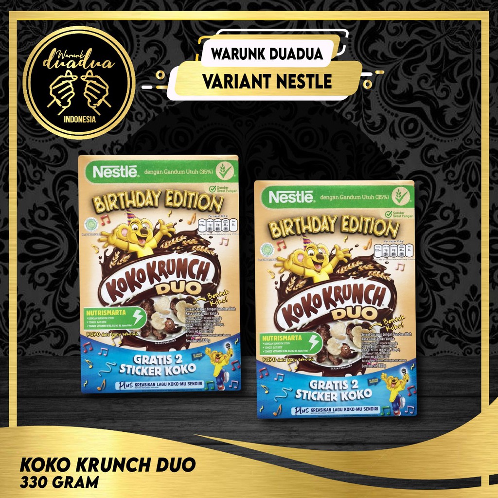 Jual Nestle KOKO CRUNCH DUO Box 330 Gr (BESAR) | Shopee Indonesia