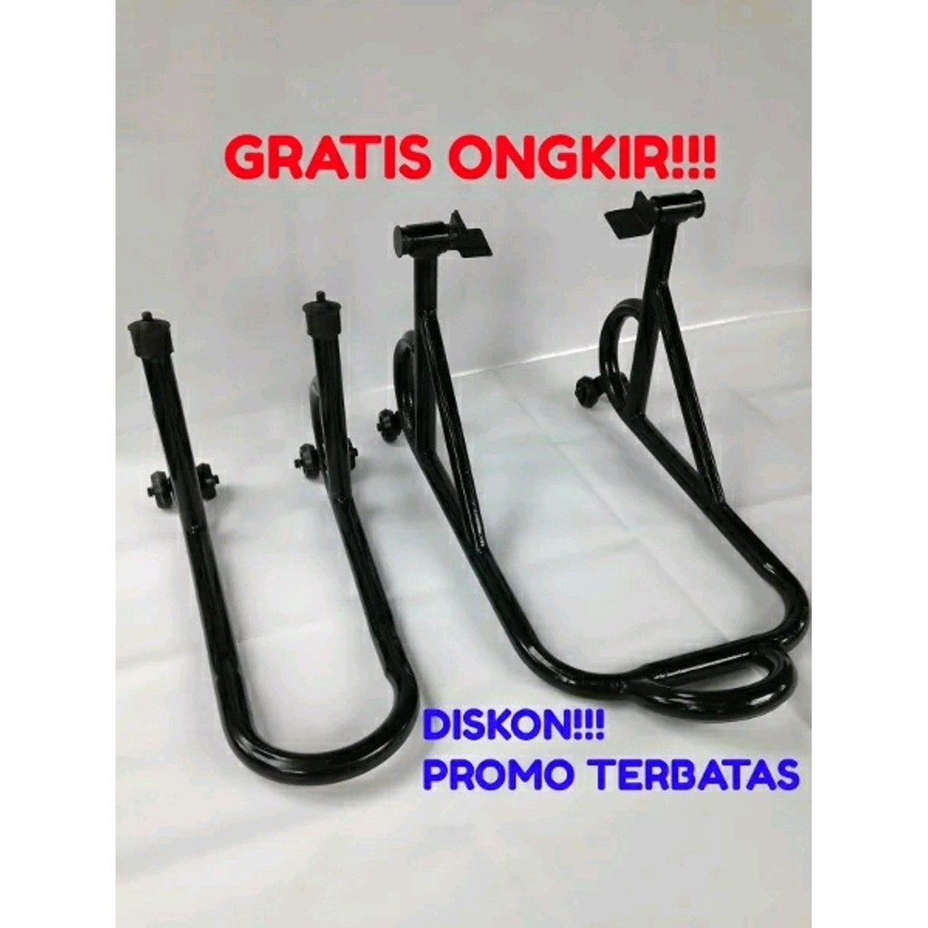 Jual Standar Paddock Universal 1set depan belakang | Shopee Indonesia