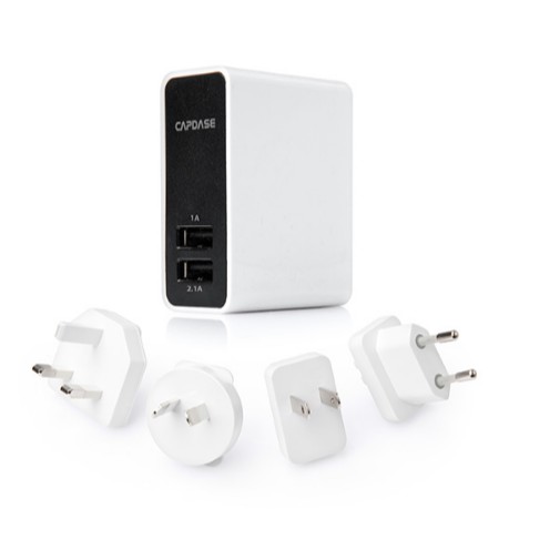 Jual Capdase Original Ampo R2 Charger Dual USB Power Adapter | Shopee ...
