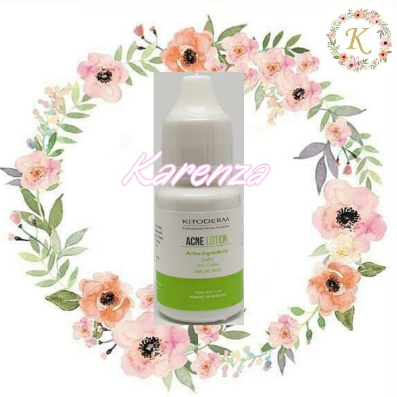 Jual Kitoderm acne lotion 15ml | Shopee Indonesia