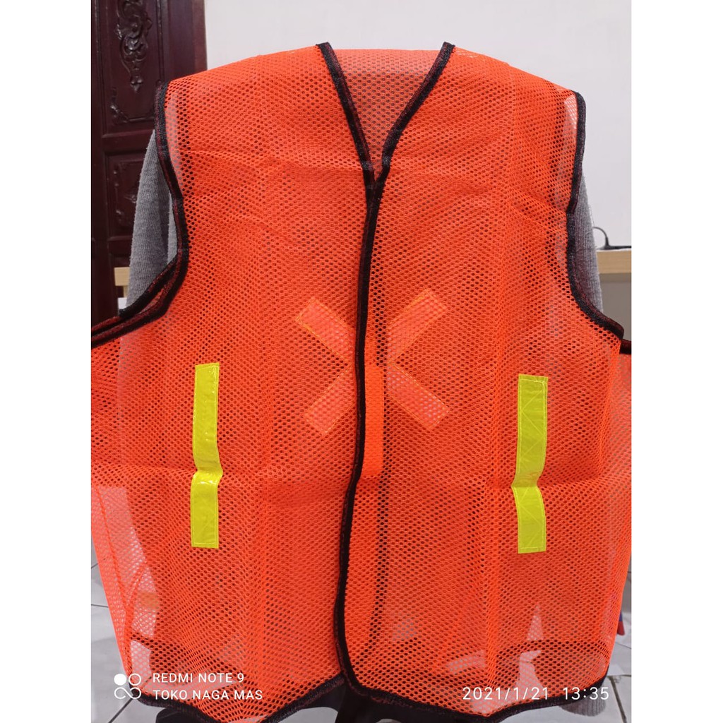 Jual Rompi Jaring / Safety vest / rompi proyek/ rompi parkir | Shopee ...