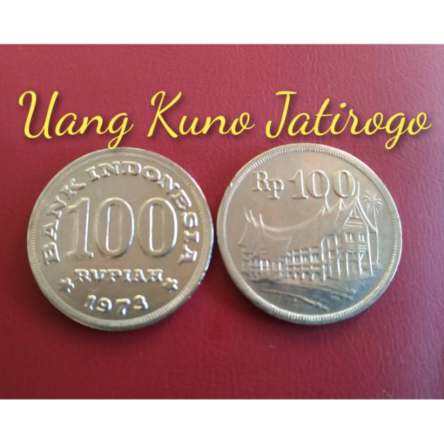 Jual Uang Kuno 100 Rupiah Tebal Rumah Gadang Tahun 1973 | Shopee Indonesia