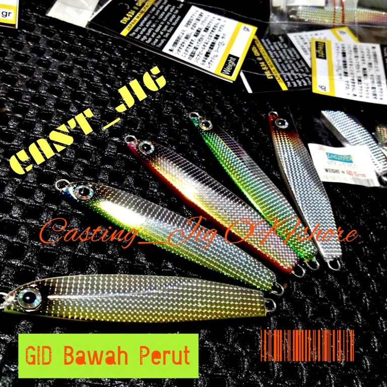 Jual LURE CAST JIG JIG CASTING GID ex Starlit type 40 Gram | Shopee ...