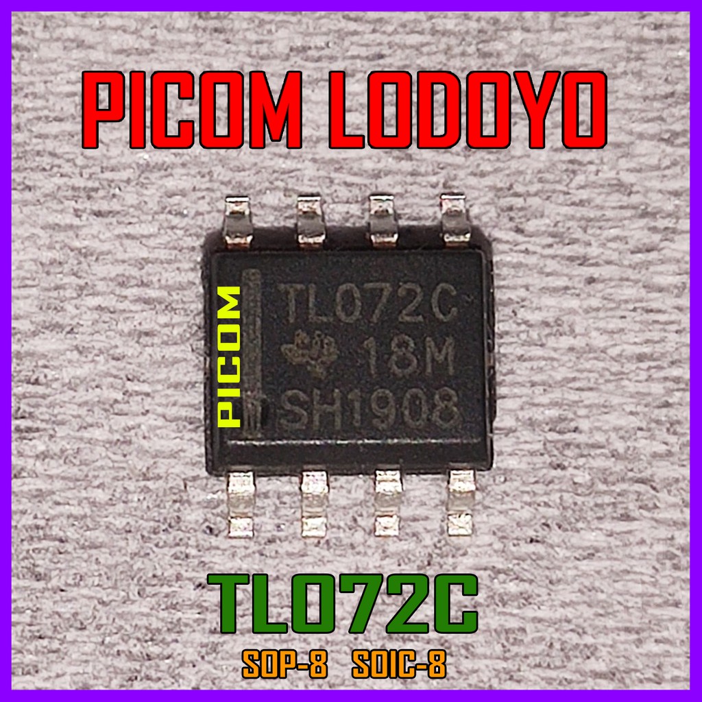 Jual TL072C TL072 072C SOP-8 SOIC-8 SMD IC Dual Op-Amp SOP8 SOIC8 OpAmp | Shopee Indonesia