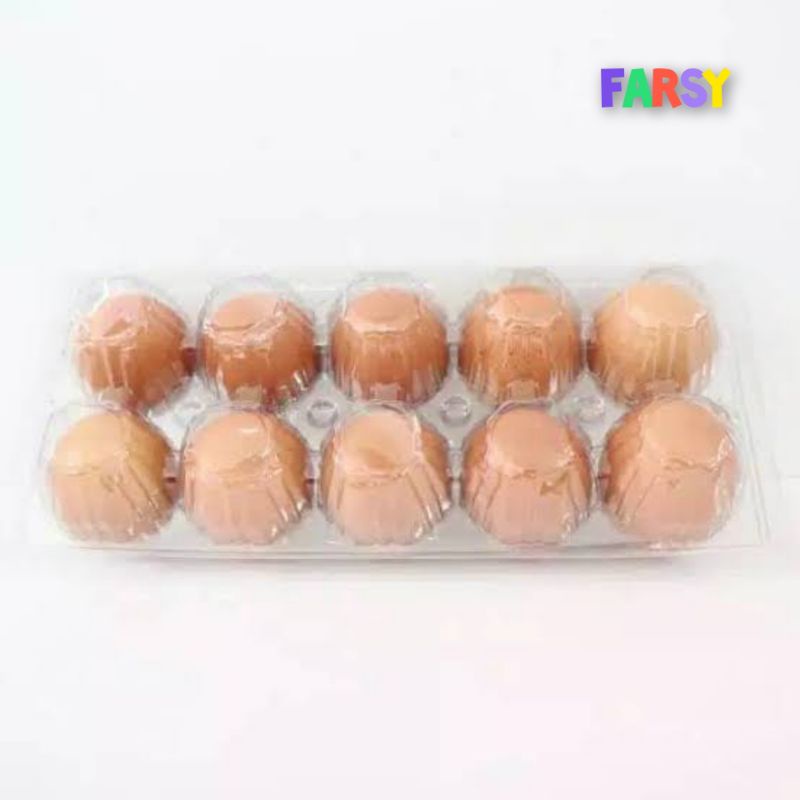 Jual TELUR AYAM NEGERI CURAH ISI 10 PCS KEMASAN MIKA ECER DAN GROSIR ...