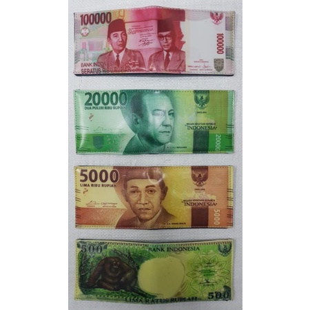 Jual Dompet gambar uang rupiah | Shopee Indonesia