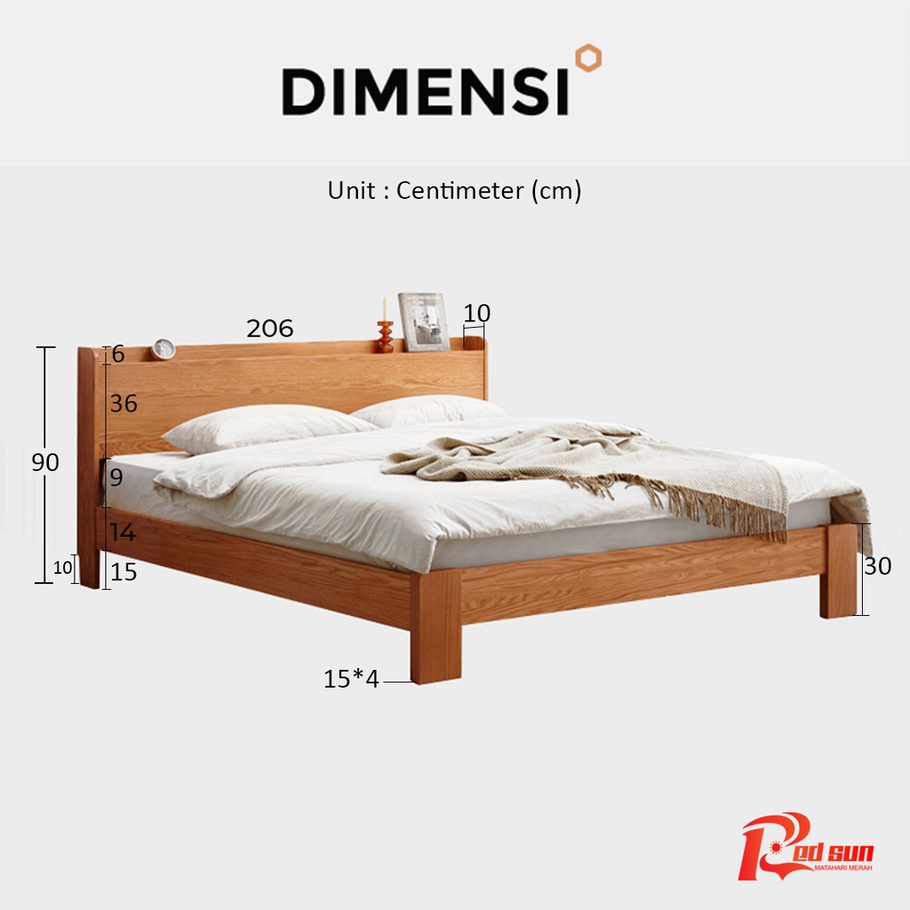 Jual Dipan tempat tidur / dipan kayu solid minimalis / divan kasur ...