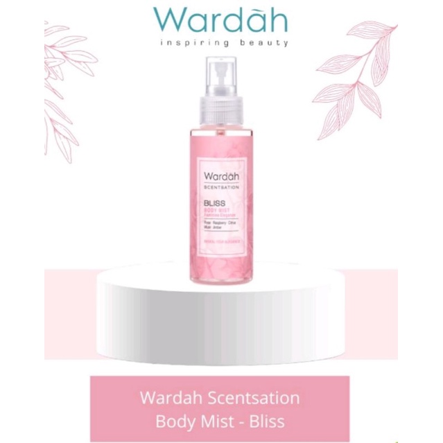 Jual WARDAH SCENTSATION BODY MIST(100ml) | Shopee Indonesia