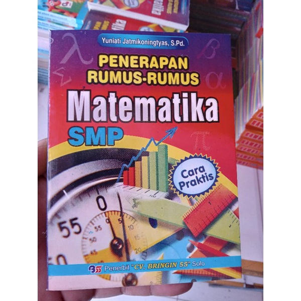 Jual penerapan rumus rumus matematika SMP cara praktis uk medium CD BR ...