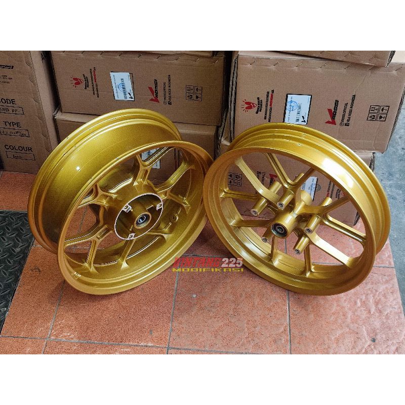 Jual velg ROSSI R25 lebar model triple disk Velg VROSSI COBRA R25 MT25 ...