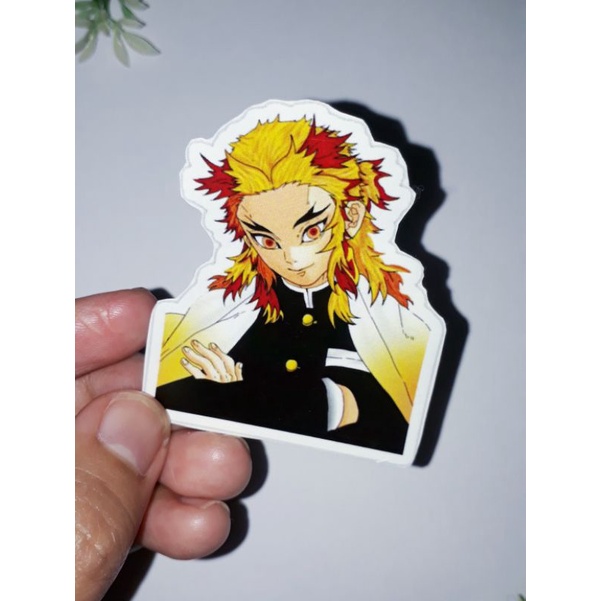Jual Stiker Rengoku Kimetsu No Yaiba Character Anime Demon Slayer Manga ...
