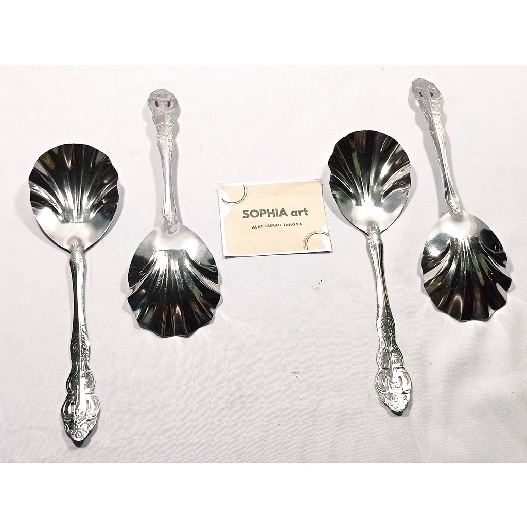 Jual entong centong sendok nasi stainless | Shopee Indonesia