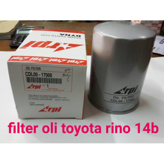 Jual Filter oli toyota rino 14b | Shopee Indonesia