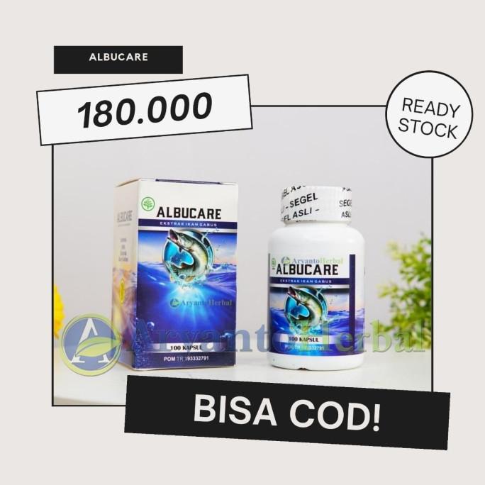Jual Obat Penyembuh Luka Dalam - Albucare Albumin Kapsul Ikan Gabus ...