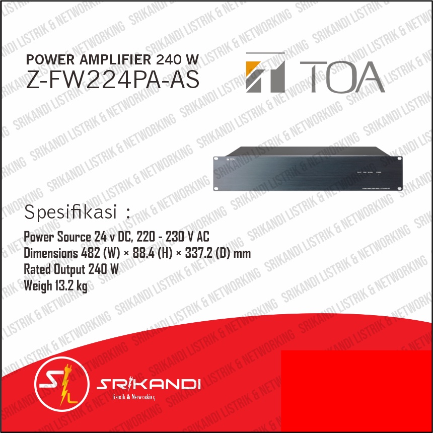 Jual Power Amplifier 240W Z-FV224PA-AS | Shopee Indonesia