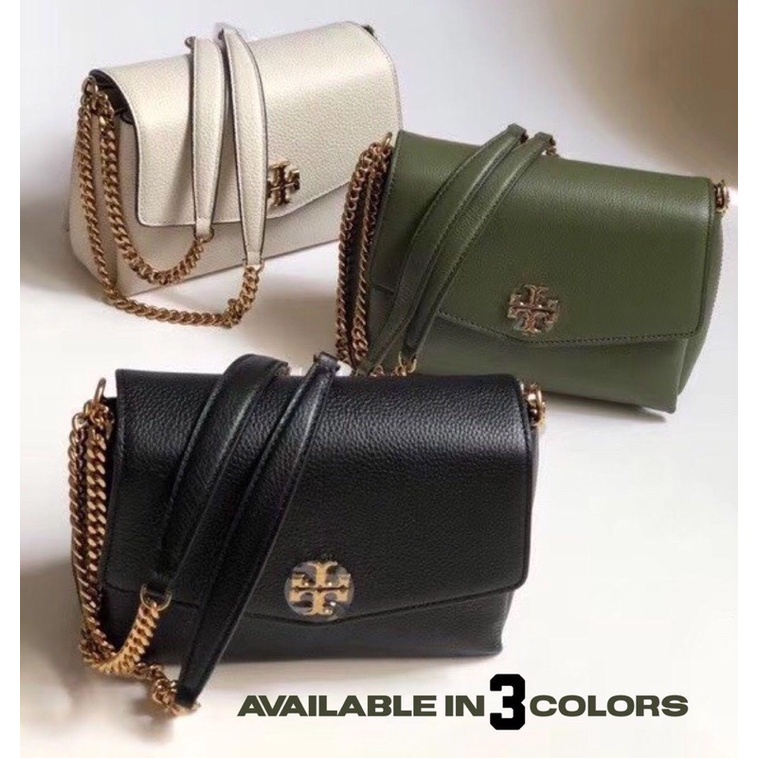 Jual Tory burch Authentic TB 74643 Kira Pebble Small Convertible Bag ...