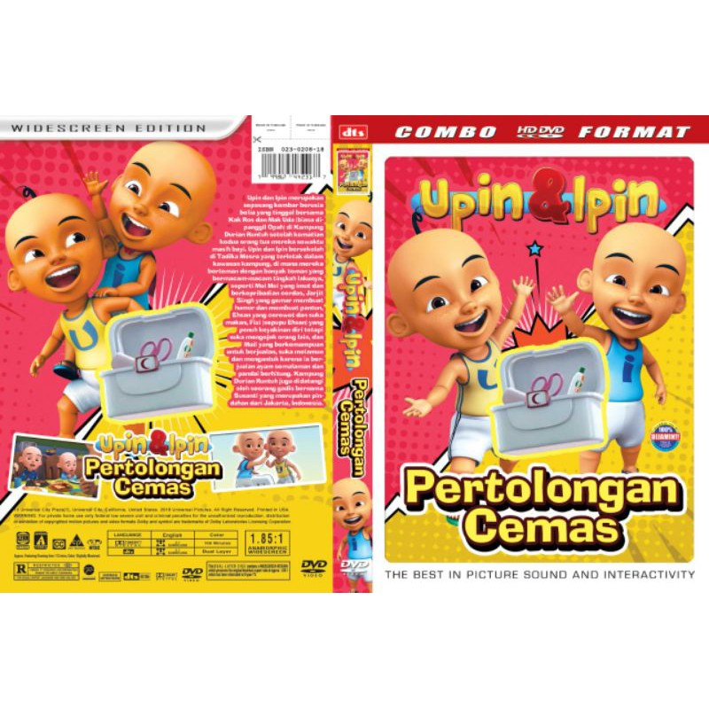 Jual Kaset Film Upin Ipin Pertolongan Cemas | Shopee Indonesia