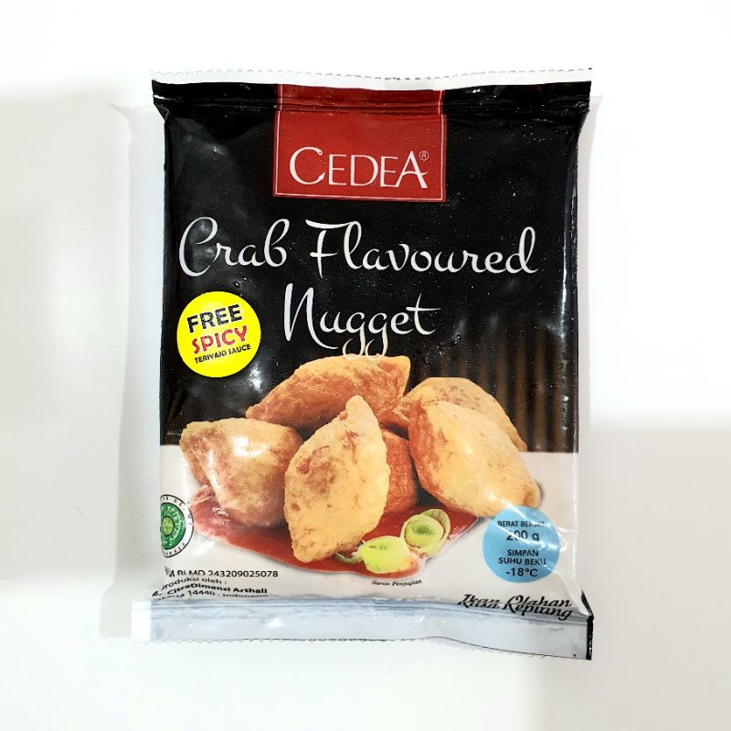 Jual Cedea Crab Nugget Kepiting 200g | Shopee Indonesia