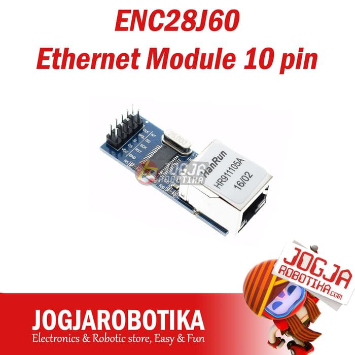Jual ENC28J60 ETHERNET MODULE 10 JT F-75 PIN | Shopee Indonesia