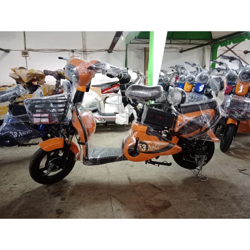 Jual sepeda listrik Butterfly orange | Shopee Indonesia