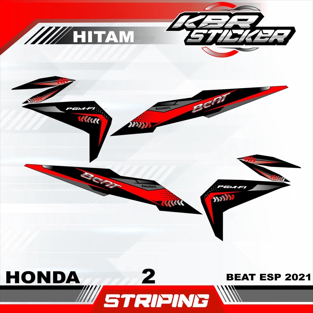 Jual BEAT ESP 2021 stiker motor stripingBEAT ESP 2021 motor honda motor ...