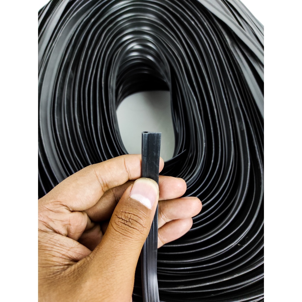 Jual Selang Piping Instan/Tali Rotan Plastik Hitam 4mm/ Bahan Pandepun ...
