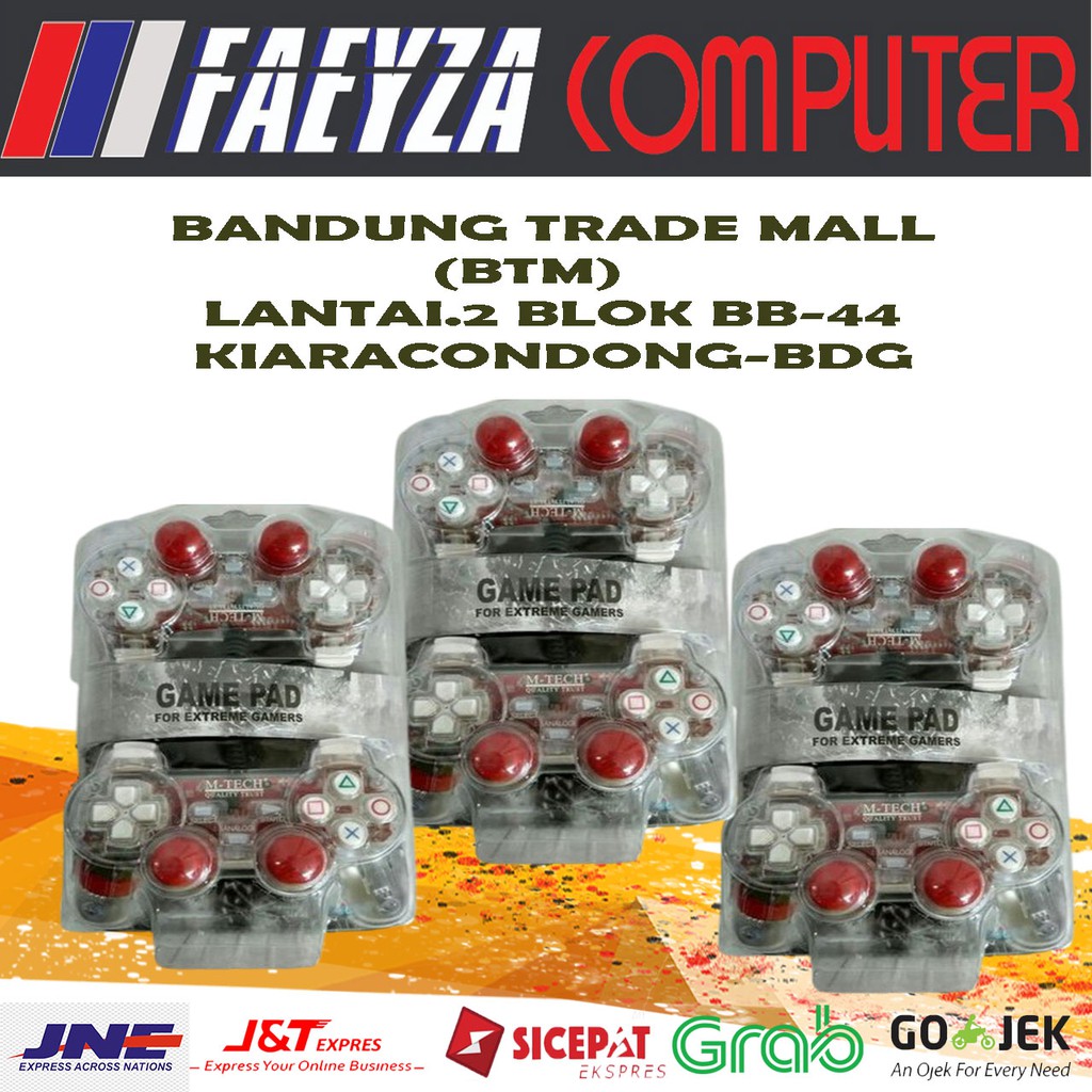 Jual Gamepad Double Stick M-tech Mt-830d Transparan | Shopee Indonesia