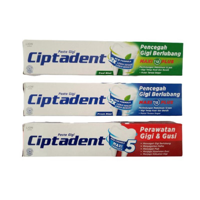 Jual pasta gigi ciptadent 120gr | Shopee Indonesia