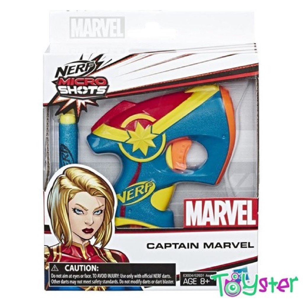 Jual Nerf Microshots/Micro Shots/Microshot Marvel Captain Marvel ...