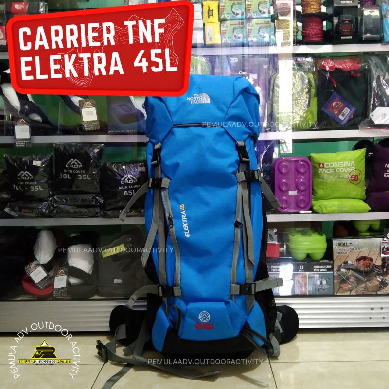 Jual Tas Carrier TNF Elektra lokal Kap 45L | Shopee Indonesia