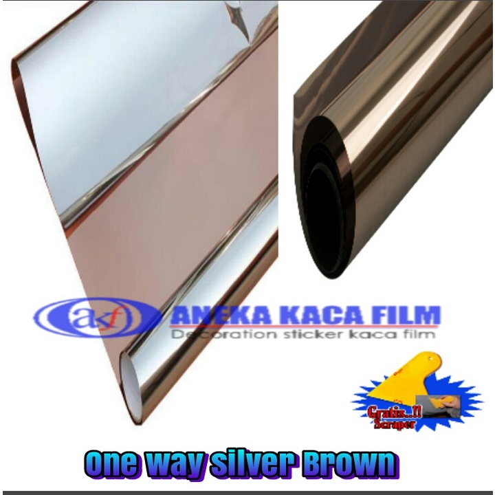 Jual Stiker Gorden Mirror / Kaca Film Silver / Cermin One Way cermin ...