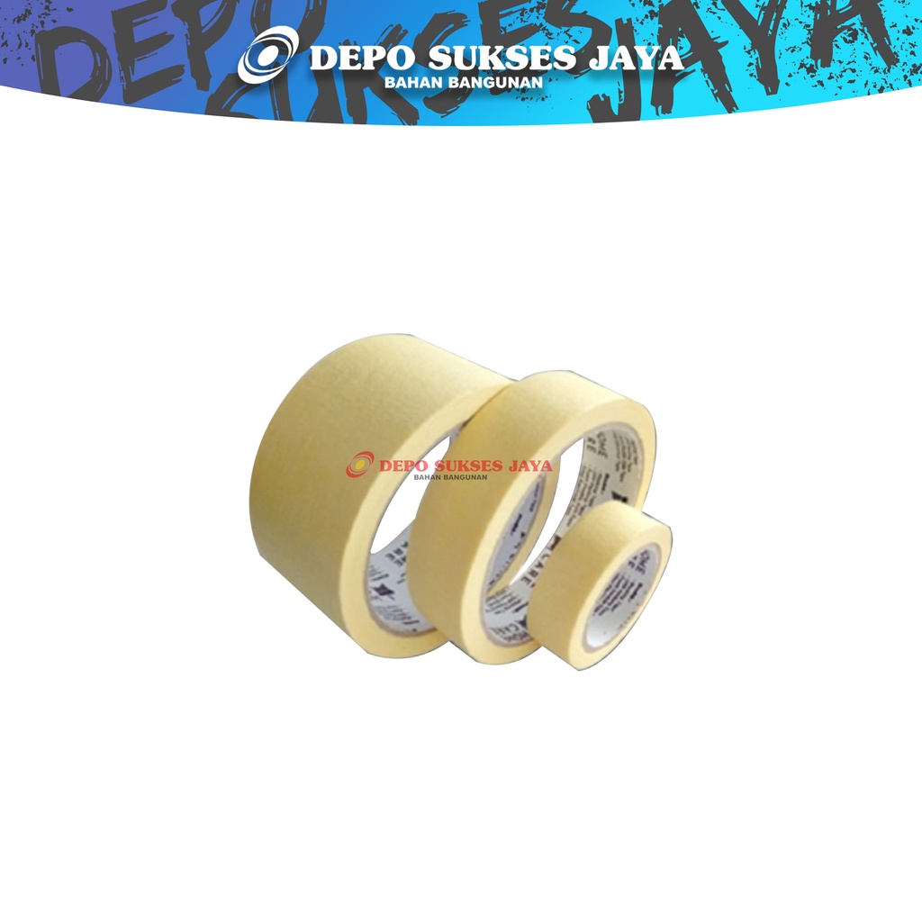 Jual Home Care Masking Tape Isolasi Kertas 18mm | 24mm | 48mm | Shopee ...