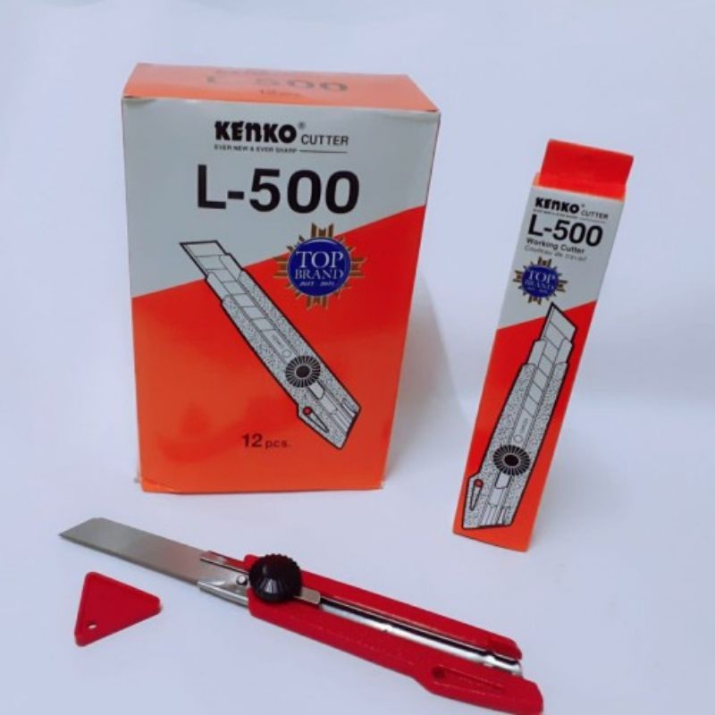 Jual CUTTER BESAR KENKO L 500 (12pcs) | Shopee Indonesia