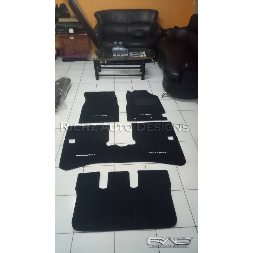 Jual Karpet Mobil Bludru / Beludru Basic Khusus Honda BRV Atau Type ...