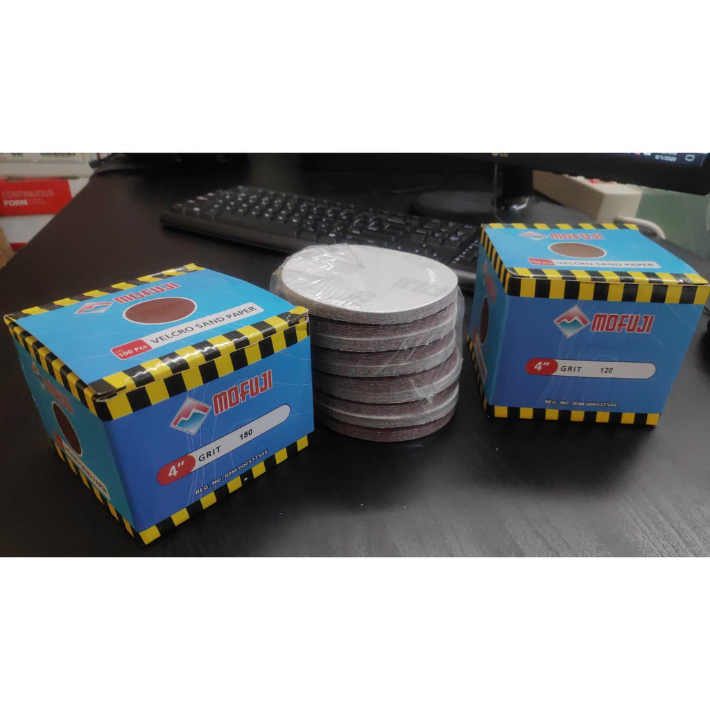Jual AMPLAS BULAT MOFUJI 4 INCH GRIT 180 | Shopee Indonesia
