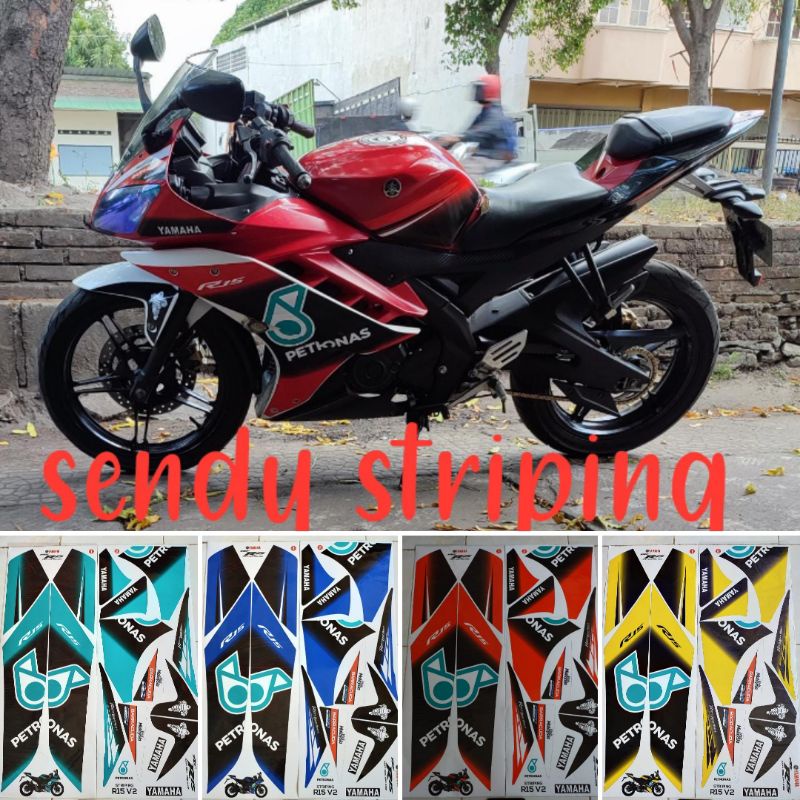 Jual Striping motor r15 v2 - striping variasi motor r15 v2 petronas ...