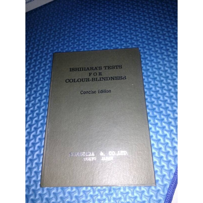 Jual Alat Medis Isihara ishihara Buku Tes Buta Warna 14 plate ISIHARA ...