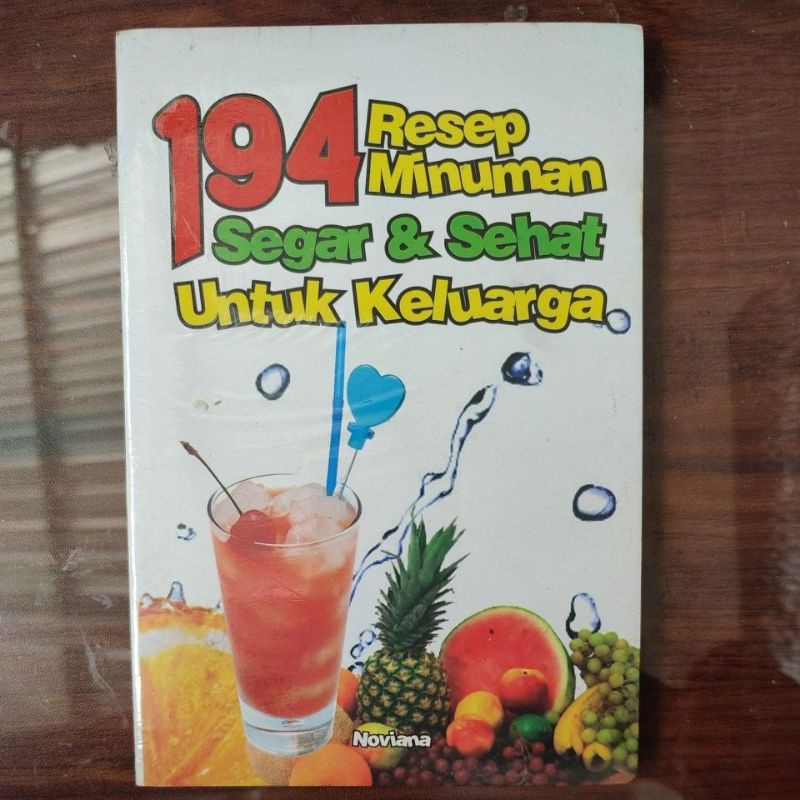 Jual 194 resep minuman segar & sehat untuk keluarga. mp12 | Shopee ...