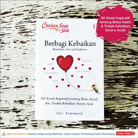 Jual Buku Chicken Soup for The Soul : Berbagi Kebaikan - Amy Newmark | Shopee Indonesia