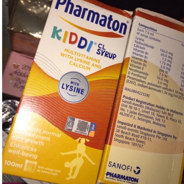 Jual Pharmaton Kiddi CL Syrup - Pharmaton Anak (NEW PACK) | Shopee ...