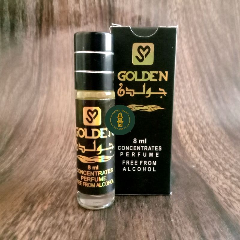 Jual Parfum Golden 8 ml - Non Alkohol - Supermade | Shopee Indonesia