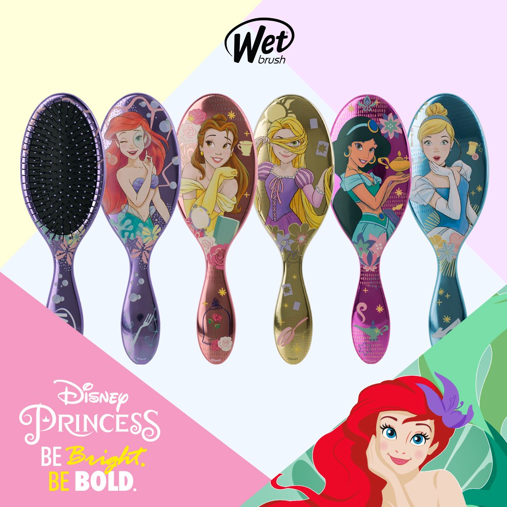 Jual The Wet Brush Disney Princess Wholehearted -Detangler brush ...