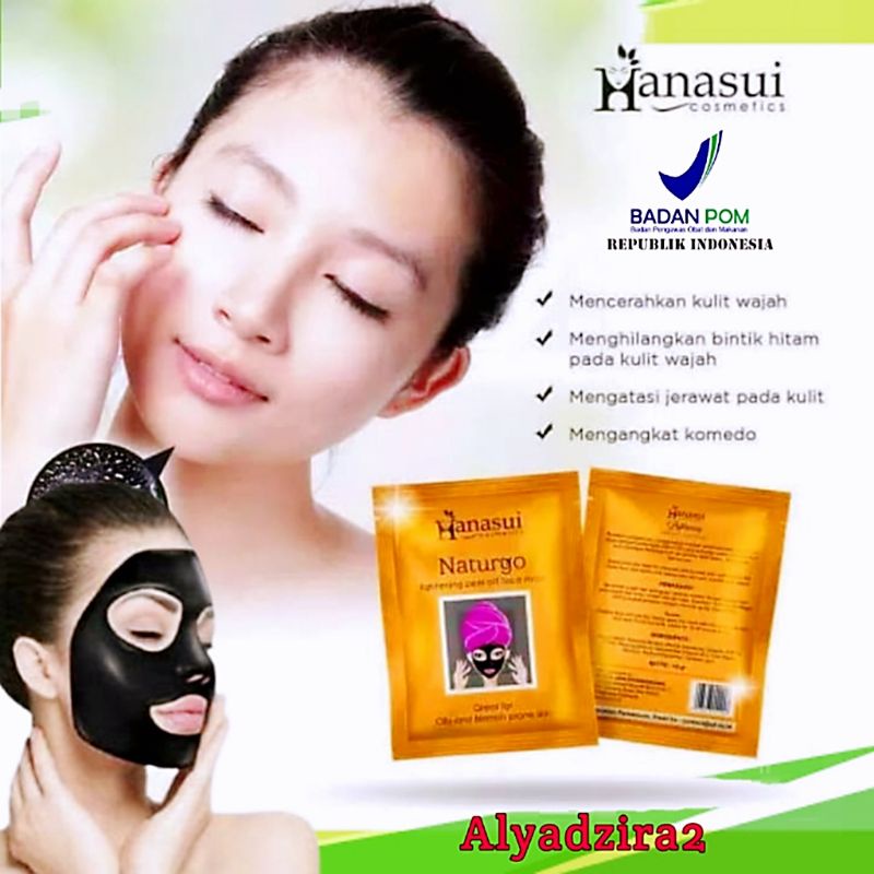 Jual Hanasui Naturgo Masker BPOM Original (10gr) | Shopee Indonesia
