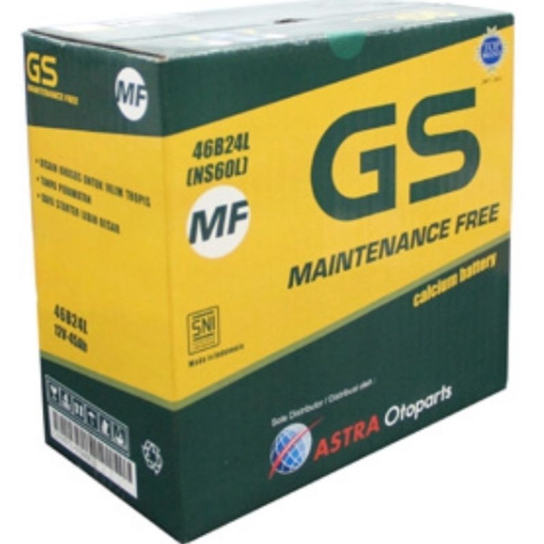 Jual Aki GS NS60L Accu GS Astra Accu Kering | Shopee Indonesia