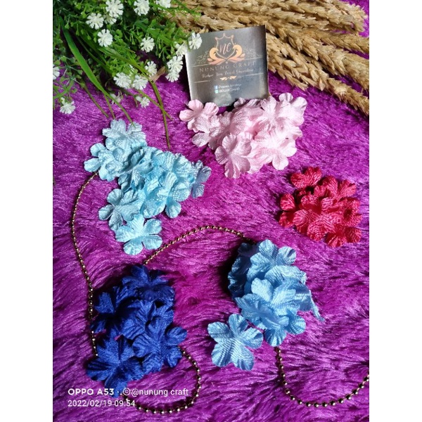 Jual BUNGA HANA 3 CM 12 pcs | Shopee Indonesia