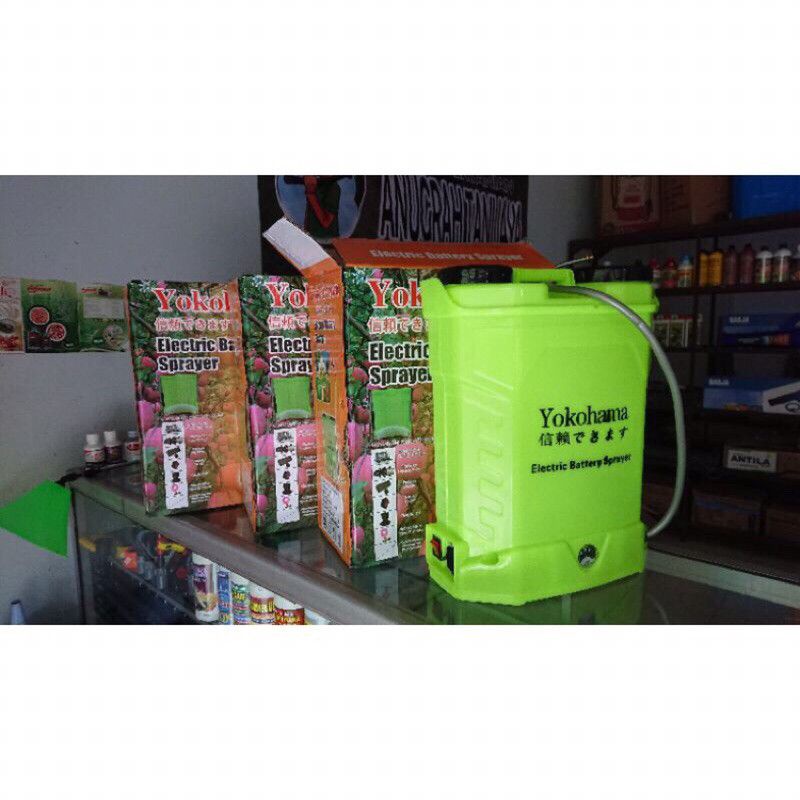 Jual Tangki Sprayer Elektrik - YOKOHAMA - 18 Lt / alat semprot cba ...