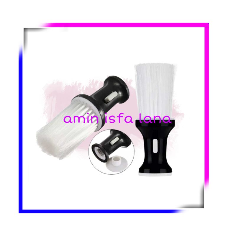 Jual Barbershop sikat cukur kuas isi bedak fade brush sikat leher ...